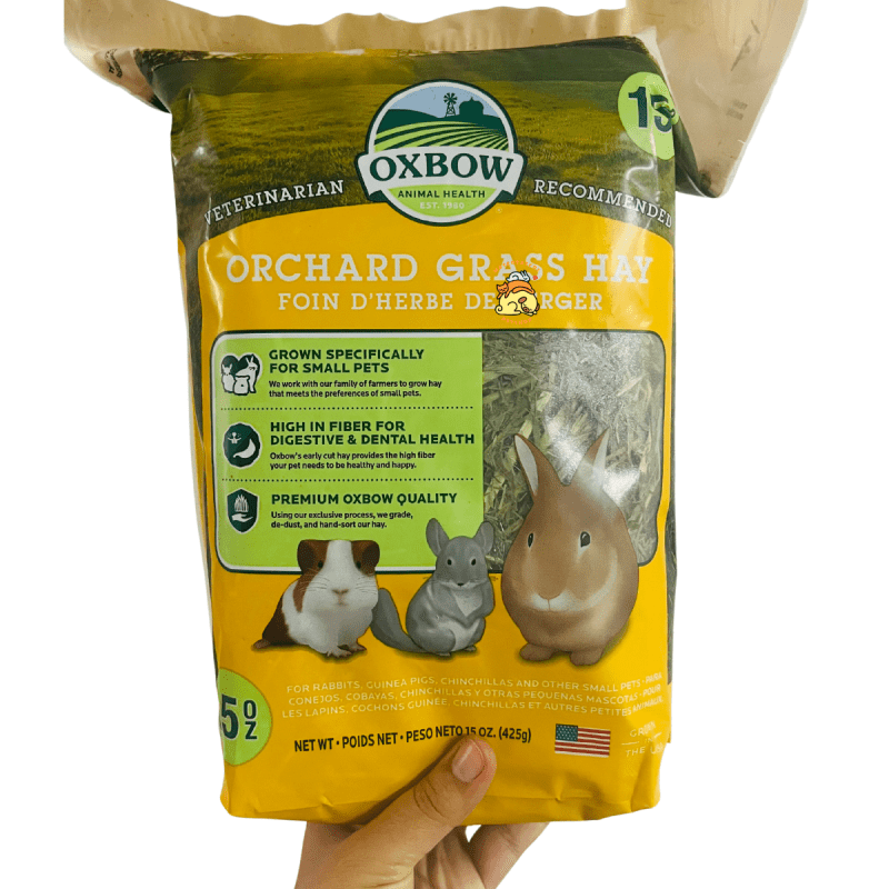 Oxbow Animal Health – Heno Orchard Grass 425g – Mascotascol Conejoscol ...